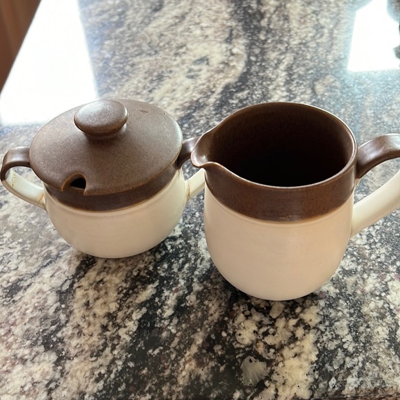 Denby | Dining | Vintage Denby Sugar And Creamer Set | Poshmark